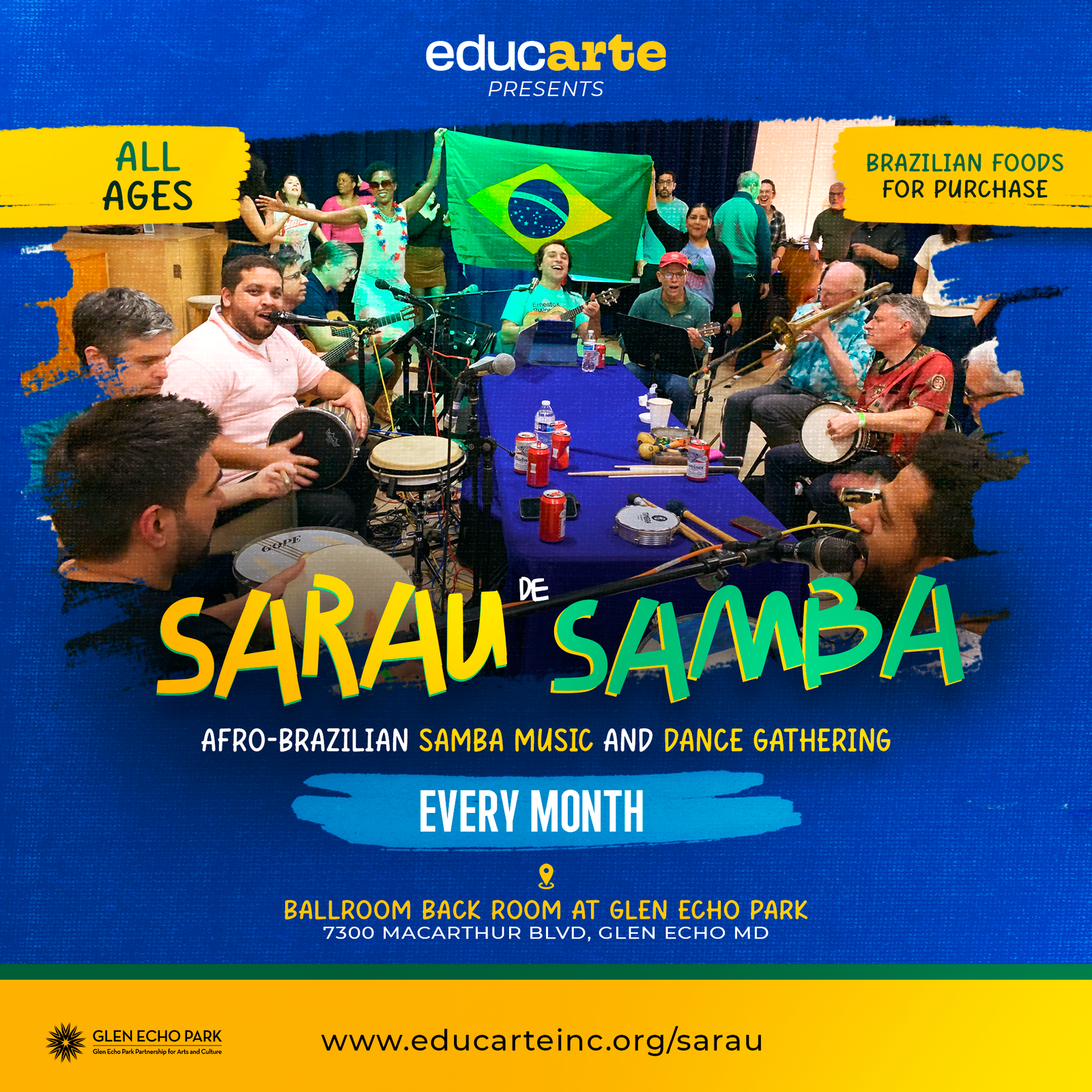 Sarau de Samba: a Roots Samba Experience - EducArte